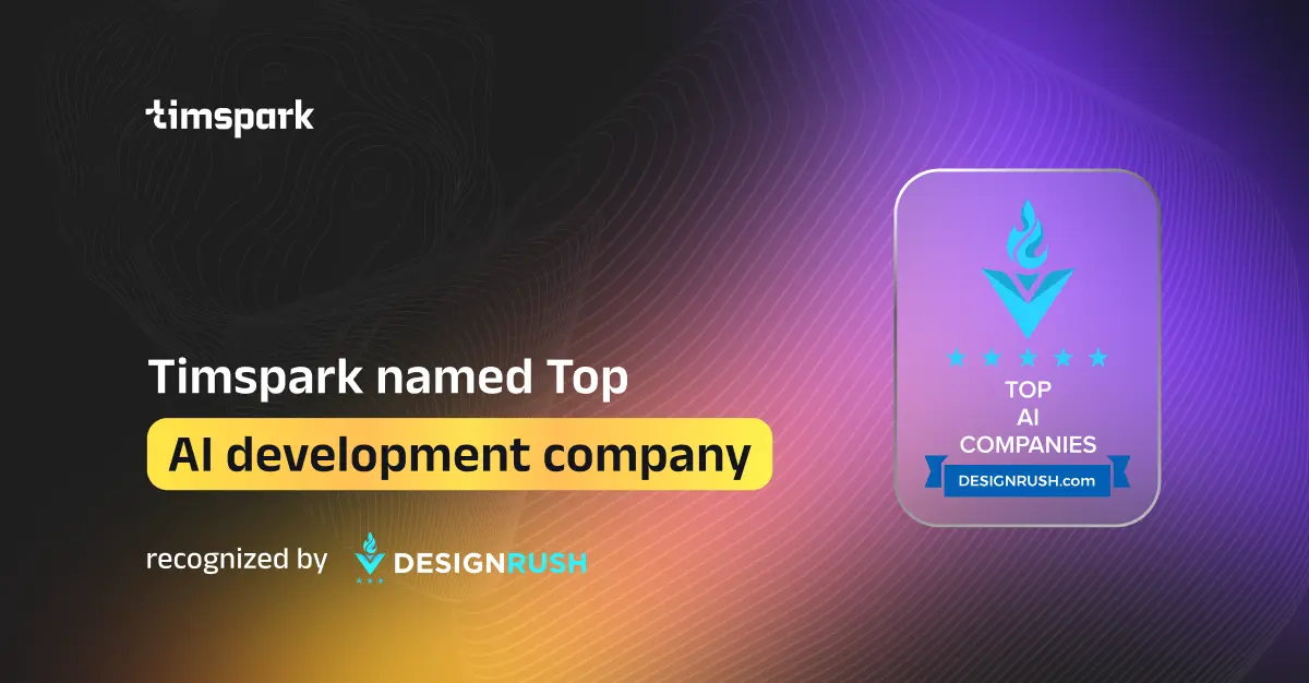 Timspark Hits the AI Development Companies List